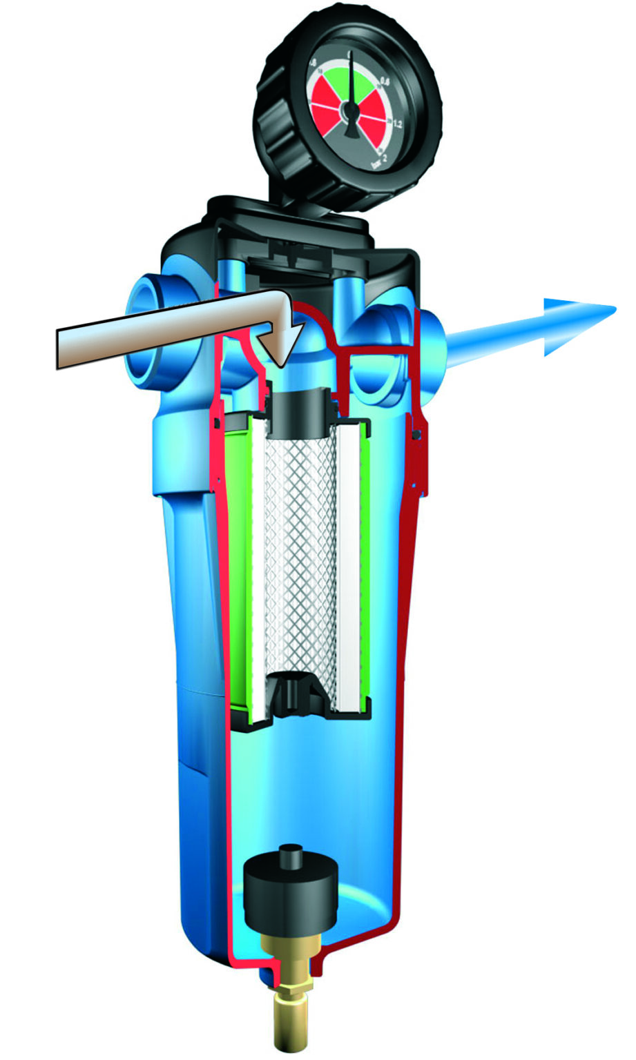 Tryckluftsfilter - ALMiG